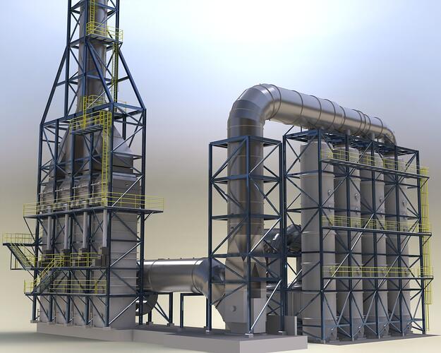 Sulfite Pulp Mill SO2 Scrubber and Wet Electrostatic Precipitator