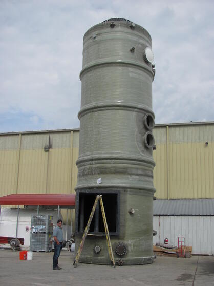 Coal Dryer Scrubber, Venturi Scrubber-Condenser System