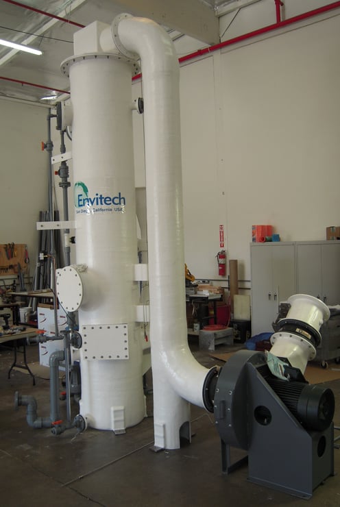 Envitech Lab Scrubbers for Gaseous Emissions and/or Particulate Control