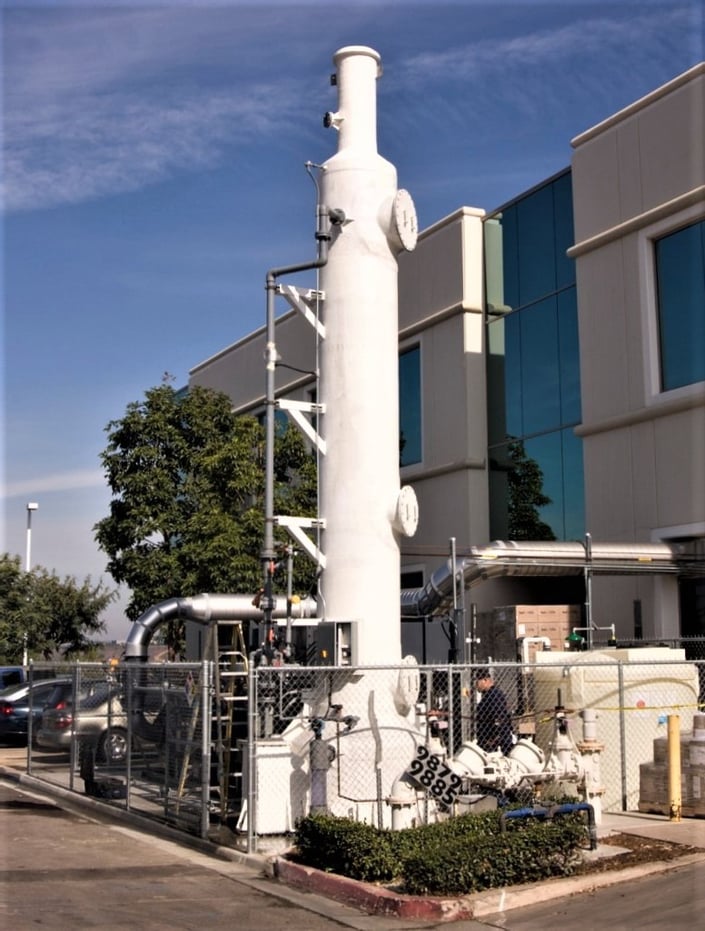 HCl Scrubbers for Regenerative Thermal Oxidizers (RTO's)